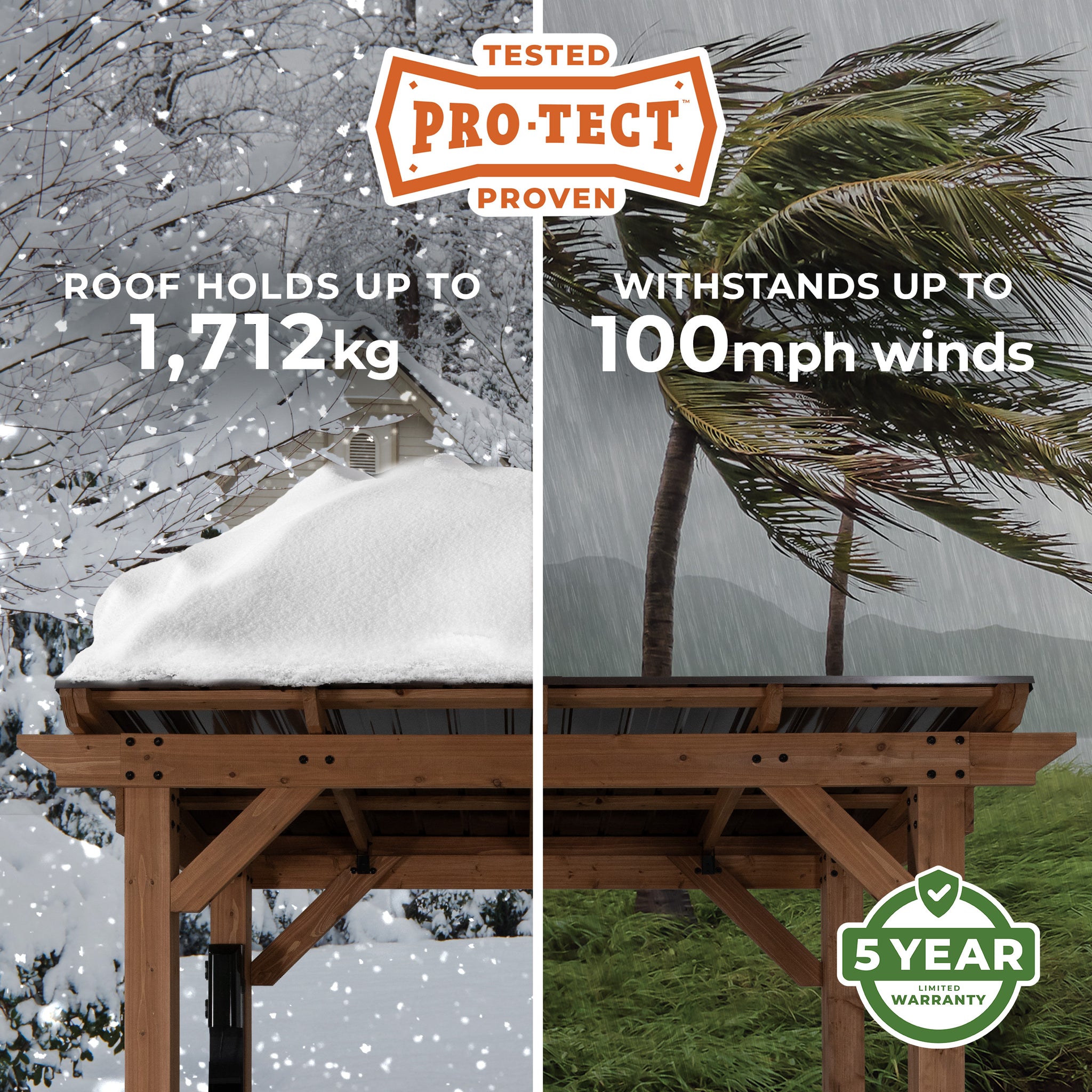 Saxony XL Grill Gazebo for Garden – Backyard Discovery UK